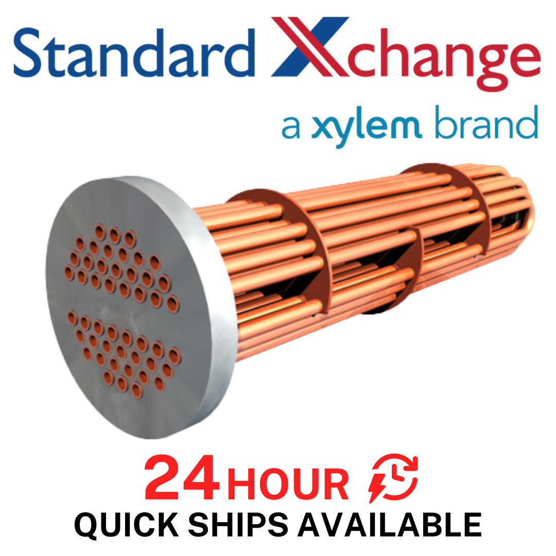 Standard Xchange B300S ITT Standard Steam to Liquid Tube Bundles 2 Pas