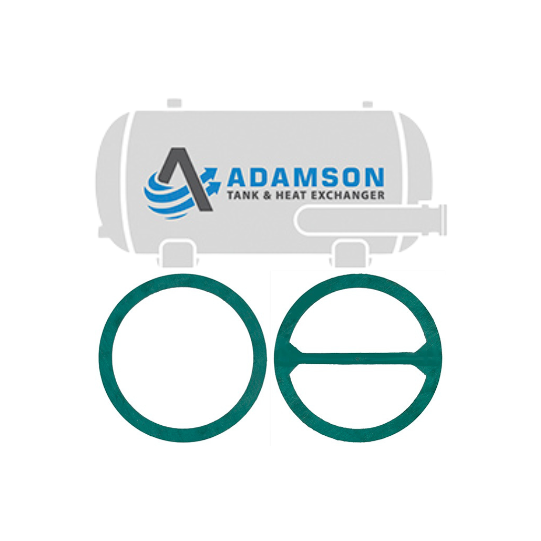 Adamson 2-Pass Tube Bundle Replacement Gasket Set